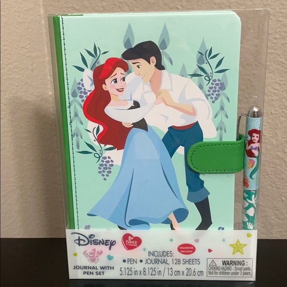Disney | Office | Disney Princess The Little Mermaid Ariel Journal ...